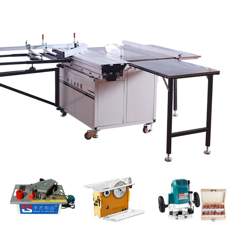 2024-Multifunctional-Woodworking-Saw-Table-Rocker-Sliding-Table-Saw ...