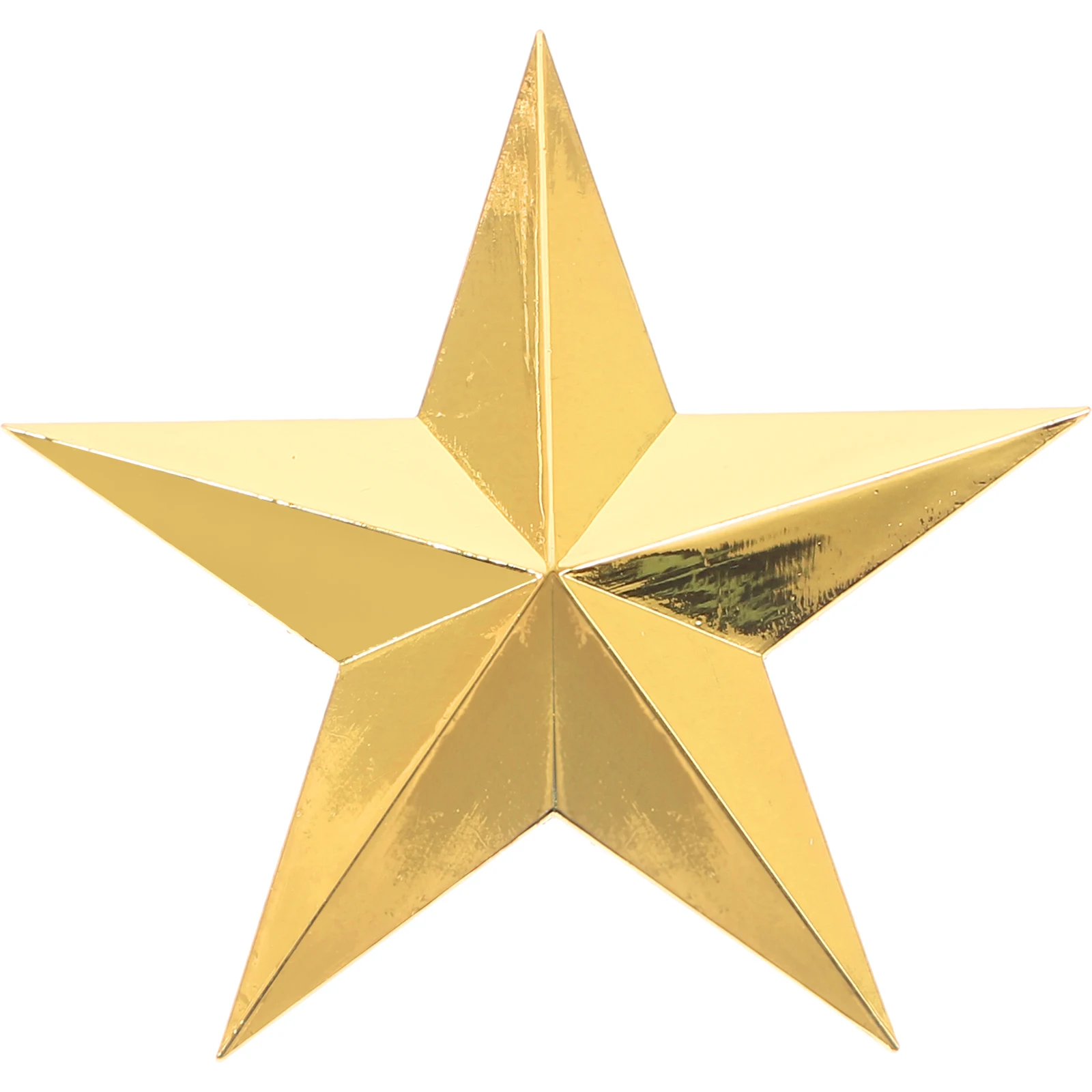 Five Pointed Star Decoration Magnetic Five Pointed Medal Star DIY Craft ...