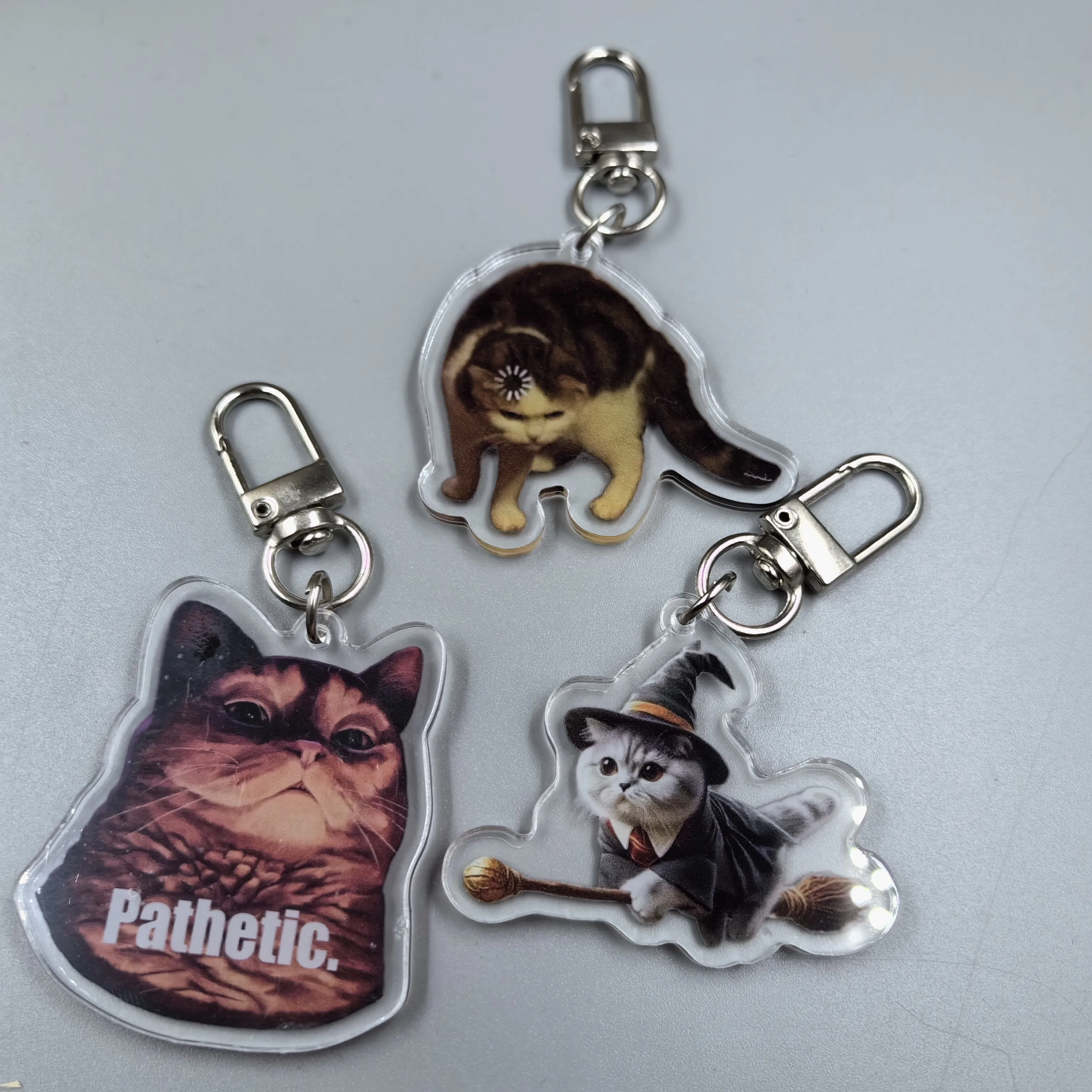 Cat-Meme-Cute-Cat-Keychain-Cat-Thinking-Meme-Cat-Loading-Meme-Pathetic ...