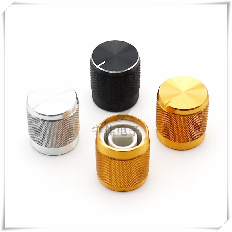 5-Pieces-Aluminium-Knob-Cap-Diameter-15mm-Height-17mm-Potentiometer ...