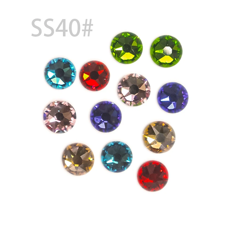 Sapphire Flatback Rhinestones | Aquamarine Crystal Rhinestone - Ss40 ...