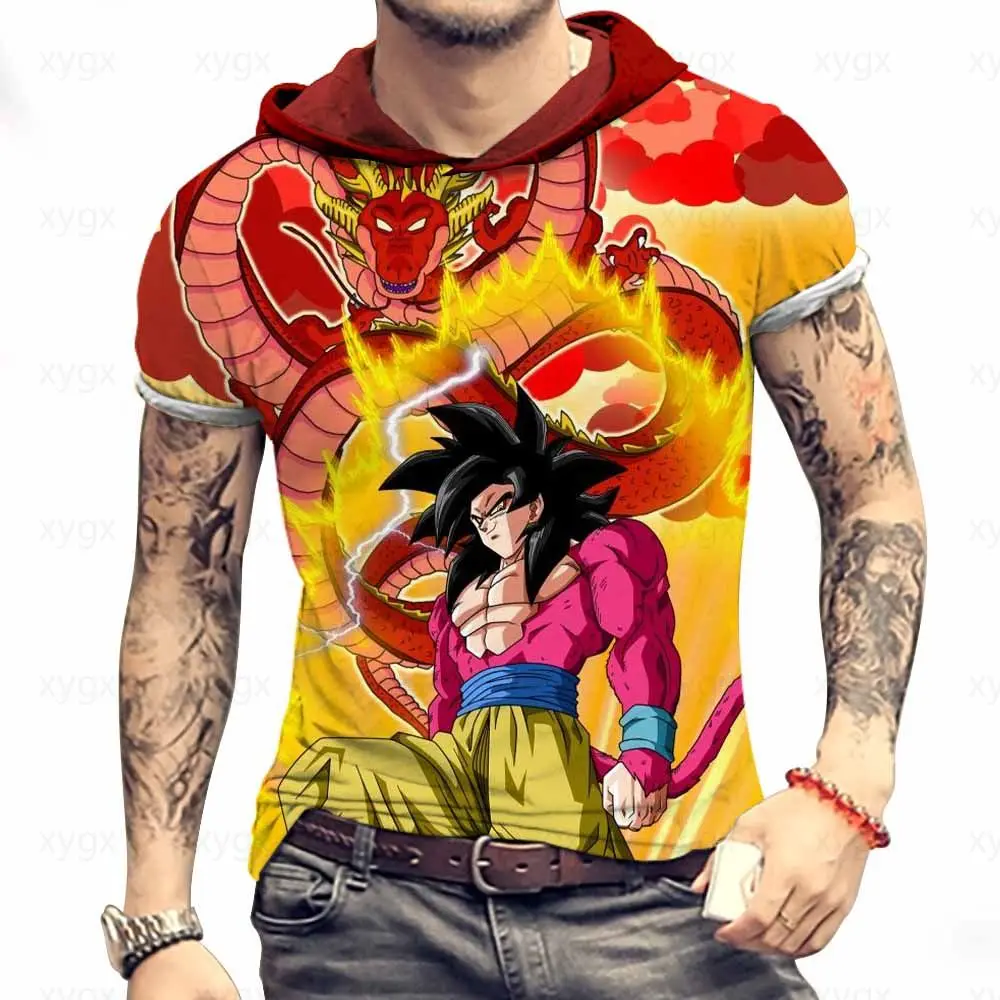 Camisetas con capucha para hombre, ropa básica de Dragon Ball Z, Goku ...