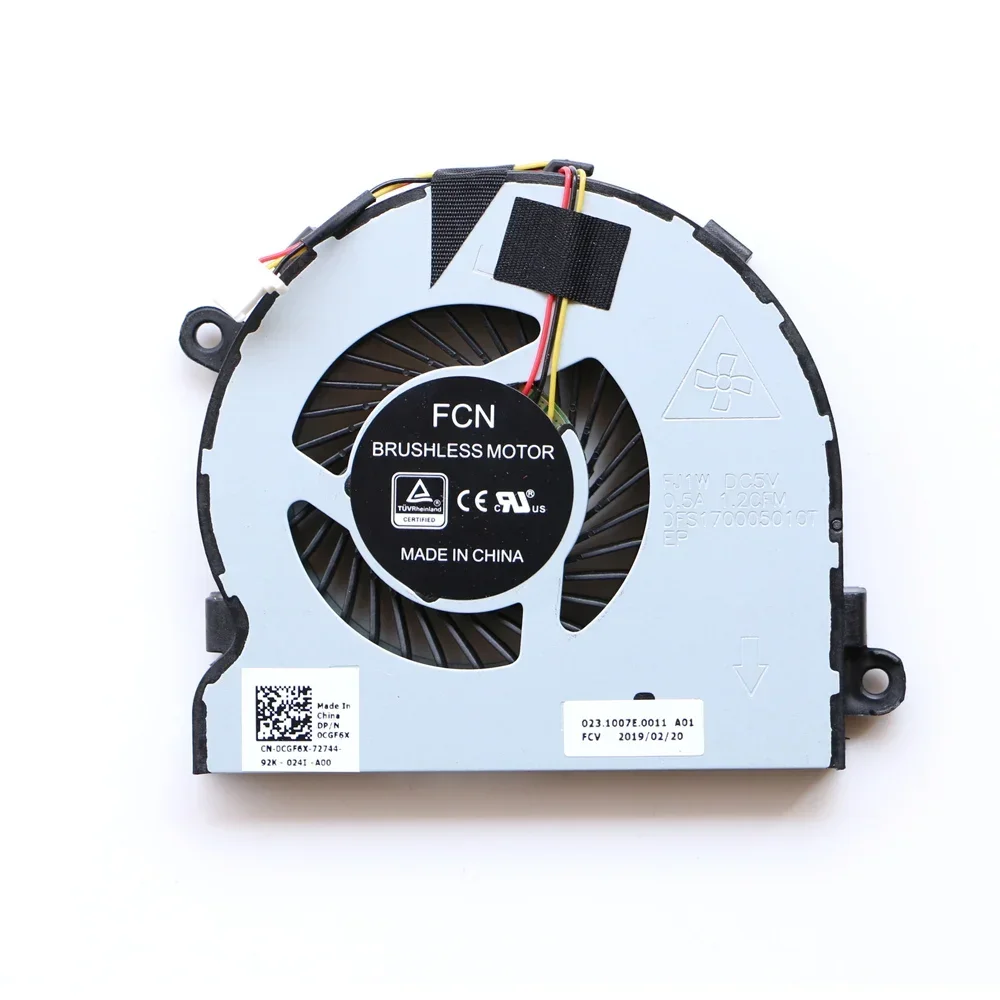 PC CPU Cooler Fan For DELL Inspiron 15 3000 3467 3468 3465 3567 3562 ...