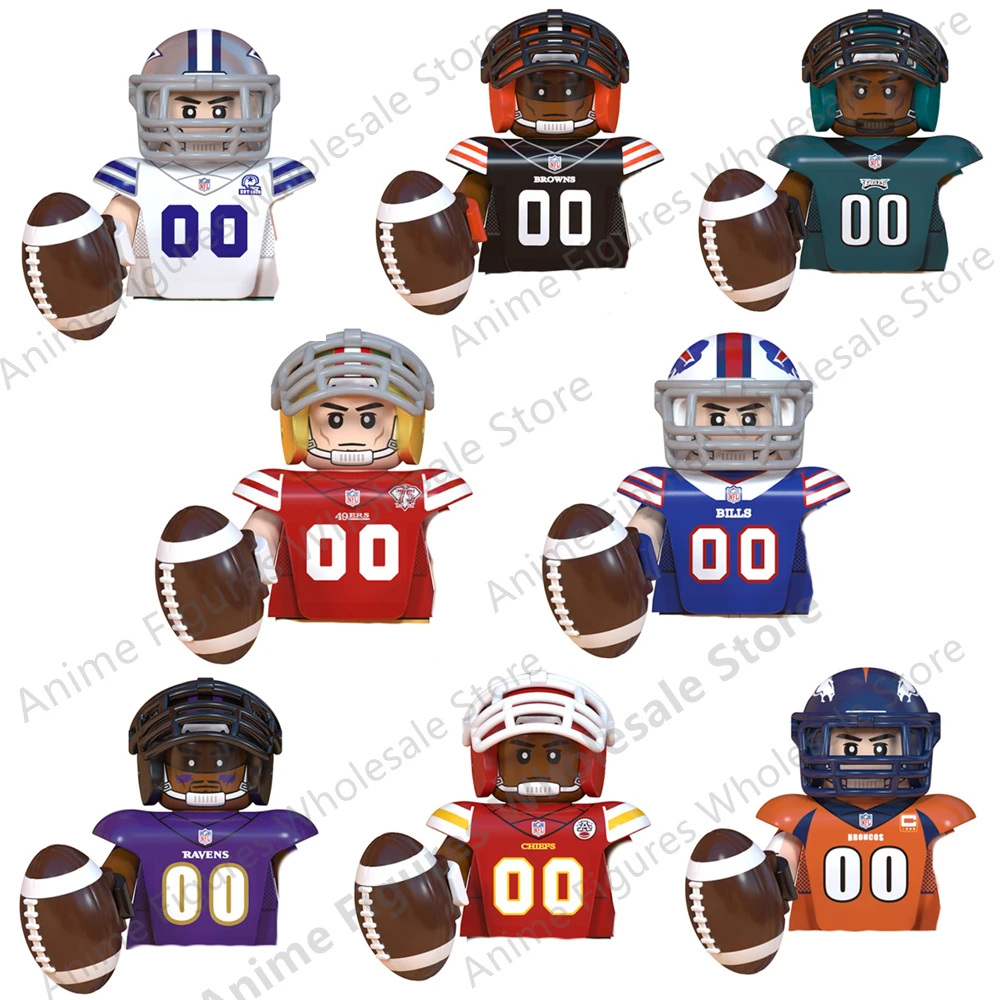 Green-Sports-Series-Rugby-Player-Figures-Building-Blocks-Model ...