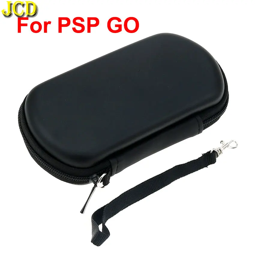 JCD-For-PSP-GO-Black-EVA-Hard-Storage-Bag-With-Wrist-Strap-Game-Console ...