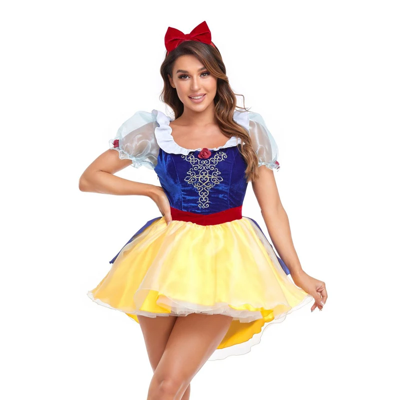 Carnival Halloween Classic Lady Beauty Princess Belle Costume Aurora ...