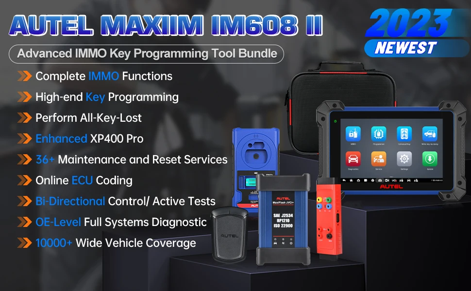 2023 Autel MaxiIM IM608 II (IM608 PRO II) Automotive All-In-One Key ...