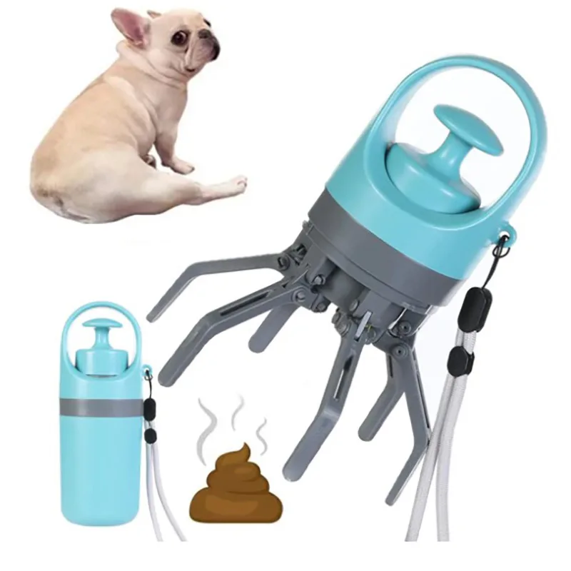 Zero-contact-Pet-Feces-picker-walking-dog-portable-excrement-shovel ...