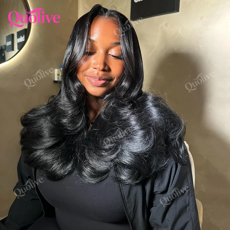 40 Inch Body Wave Human Hair Wigs For Black Women 13x6 Hd Lace Frontal ...