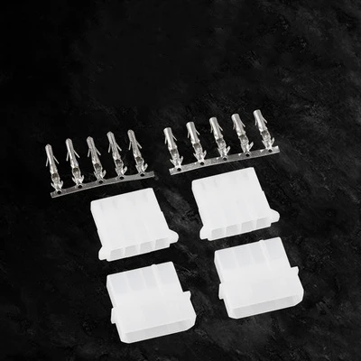 10 Sets Atx / Eps Molex 5.08 Mm 4 Pin Male / Female Power Connector ...