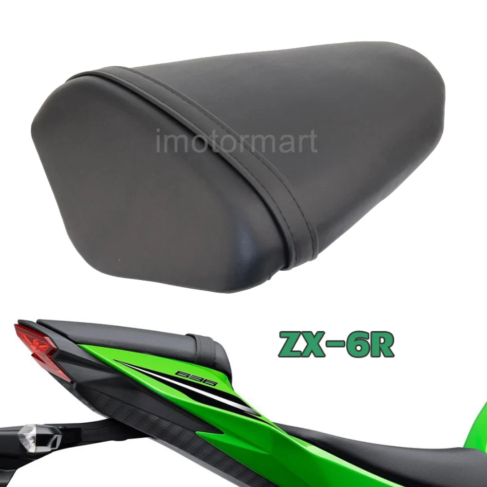 Motorcycle-Passenger-Rear-Seat-Pillion-Solo-Seat-Pad-Cushion-For ...