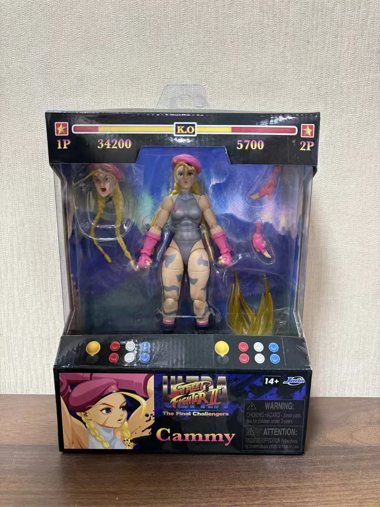 Jada Toys Street Fighter Serie 1/12 Cammy White Figura de Acción de ...