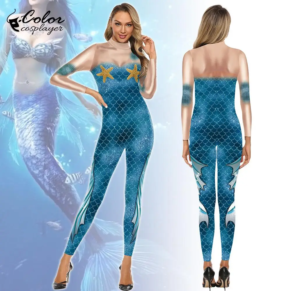 Color-Cosplayer-Mermaid-Costume-Cosplay-Women-Purim-Carnival-Clothing ...