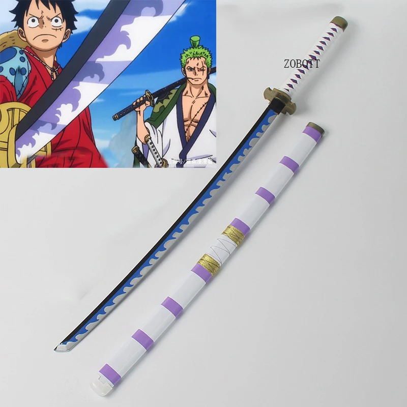 Anime One Piece Cosplay Roronoa Zoro Luffy Sword Weapon Props Armed ...