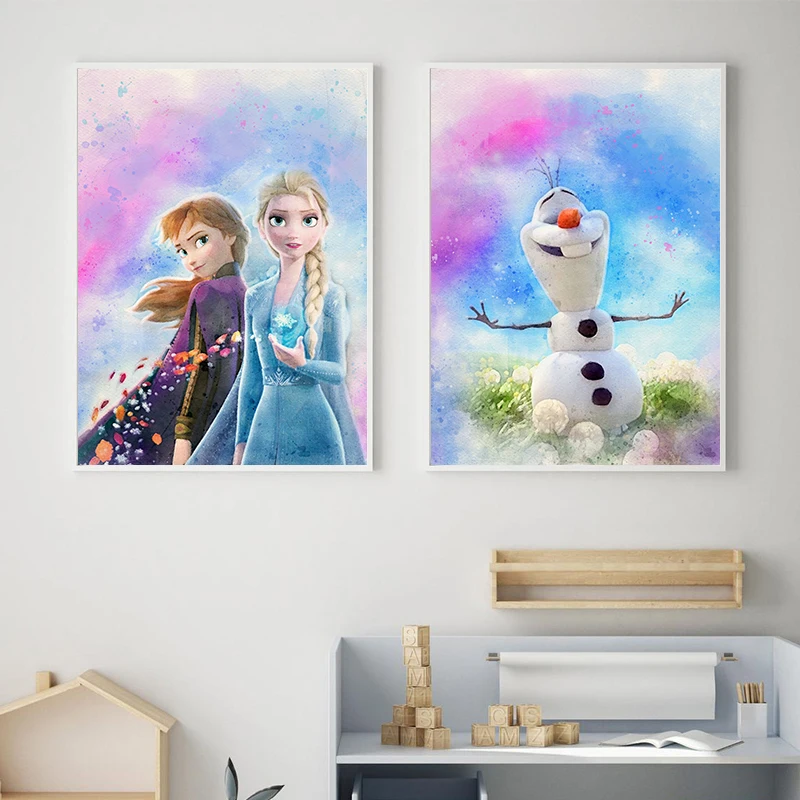 Frozen Border And Frame Princess