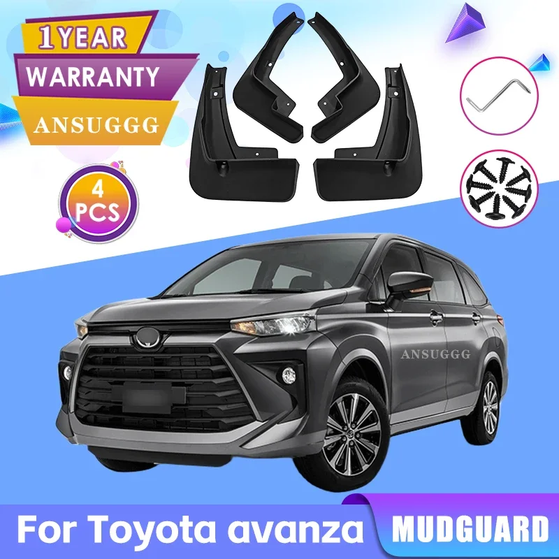 Mudguard-For-Toyota-Avanza-2022-2023-2024-Mud-Flaps-Splash-Guards ...