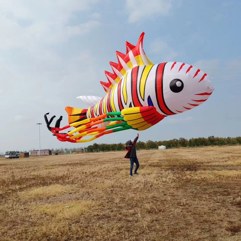 New Lion Fish kites flying soft kites for adults kites fabric ...