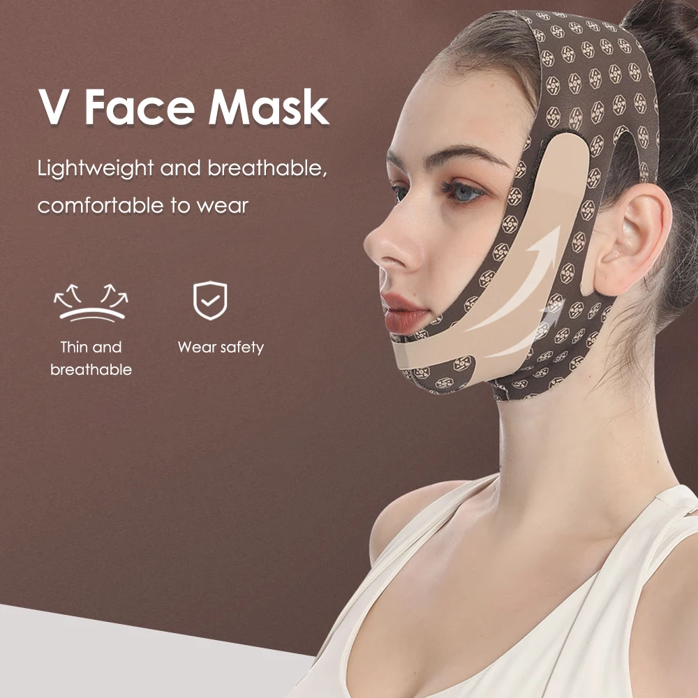 3D-V-Shape-Face-Lifting-Tape-Oval-Mask-Breathable-Cool-Reusable-Face ...