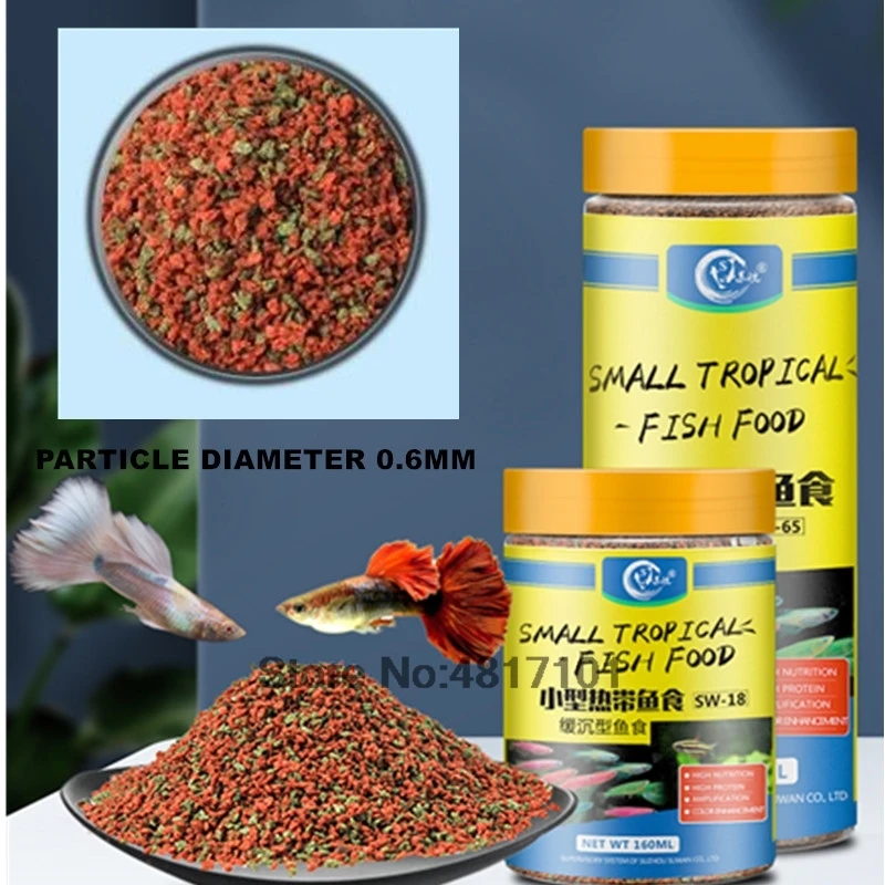 160ml-Tropical-small-Fish-Food-0-6MM-For-Feeding-Minitype-Guppy ...