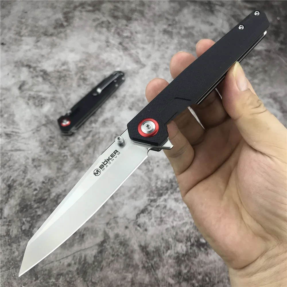 2023 Boker Magnum Edc Összecsukható Kés Fekete G10 Kezeli A Door ...
