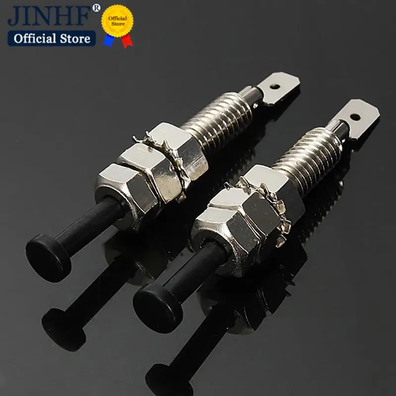 2pcs Hood Door Pin Switch Adjustable Alarm Light Hood Screw Universal ...