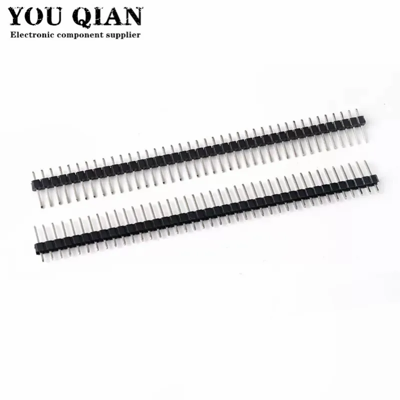 10pcs-40-Pin-1x40-Single-Row-Male-2-54-Breakable-Pin-Header-Connector ...