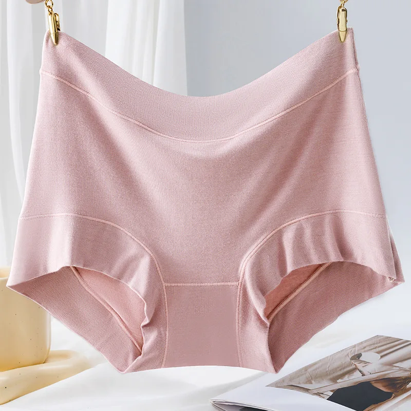 1pcs-Modal-Women-Panties-Lady-Plus-Size-Underwear-Large-Size-High-Waist ...
