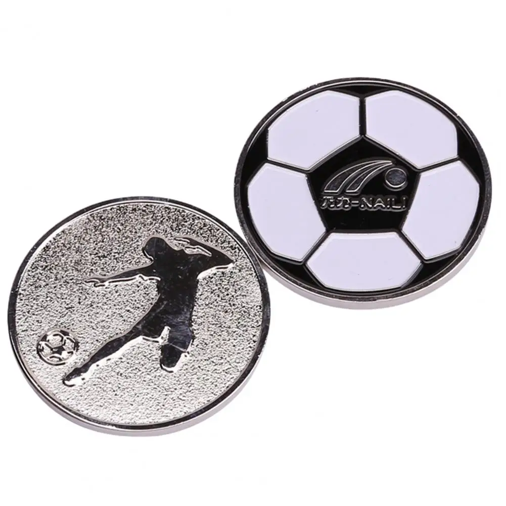 Referee-Flip-Coins-Rounded-Edges-Soccer-Toss-Coins-Alloy-Judging-Tools ...