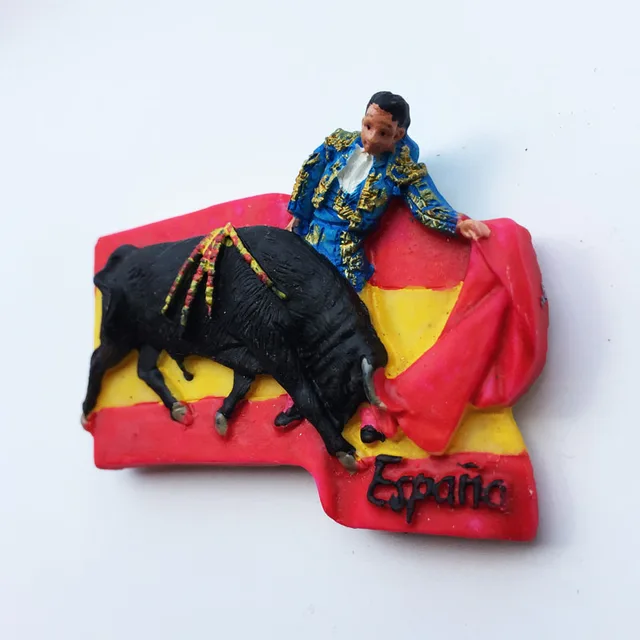 Spain creative national flag tourism commemorative decoration national ...