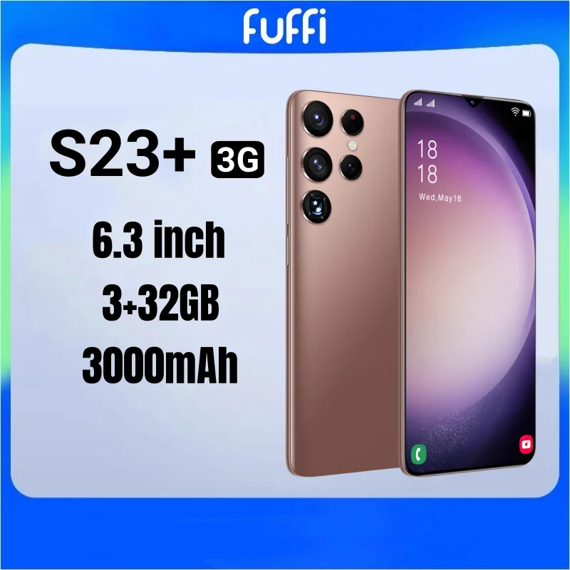 FUFFI-tel-fono-inteligente-S23-celular-Original-de-6-3-pulgadas-3-32GB ...