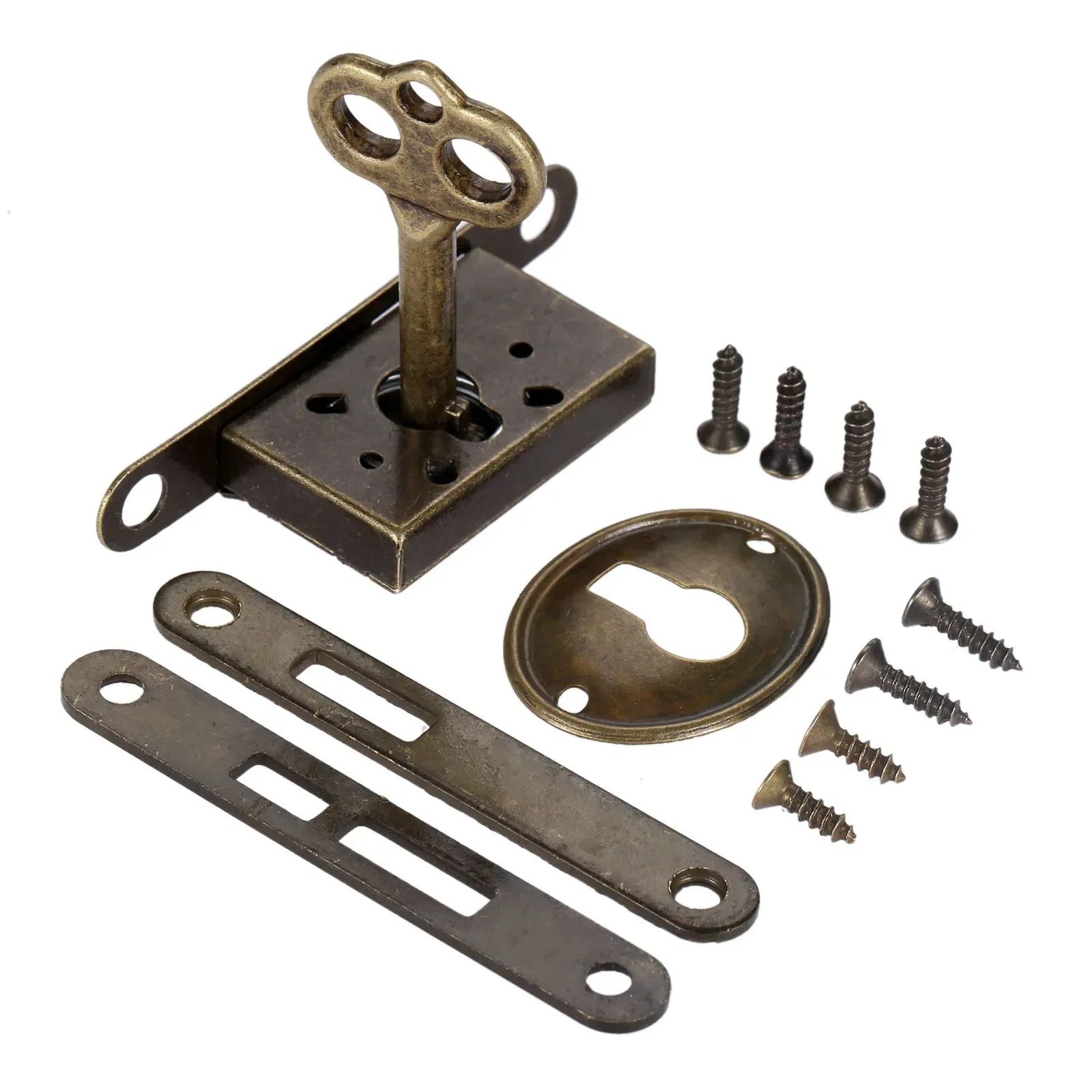 1set-Classical-Lock-Retro-Wooden-Jewelry-Box-Drawer-Furniture-Counter ...