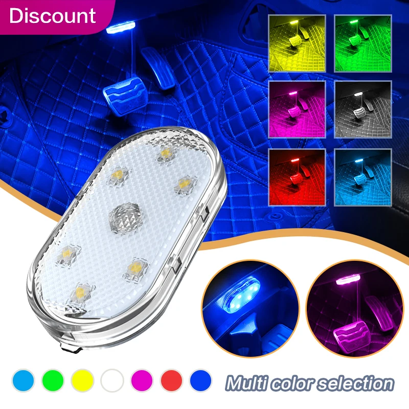 LED-Touch-Light-Hand-Car-Roof-Ceiling-Lamp-Indoor-Car-Lighting-Night ...