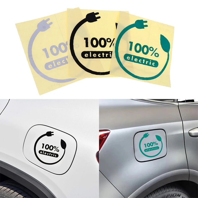 1pc-Interesting-100-Electric-Car-Sticker-Accessories-Motorcycle-Styling ...