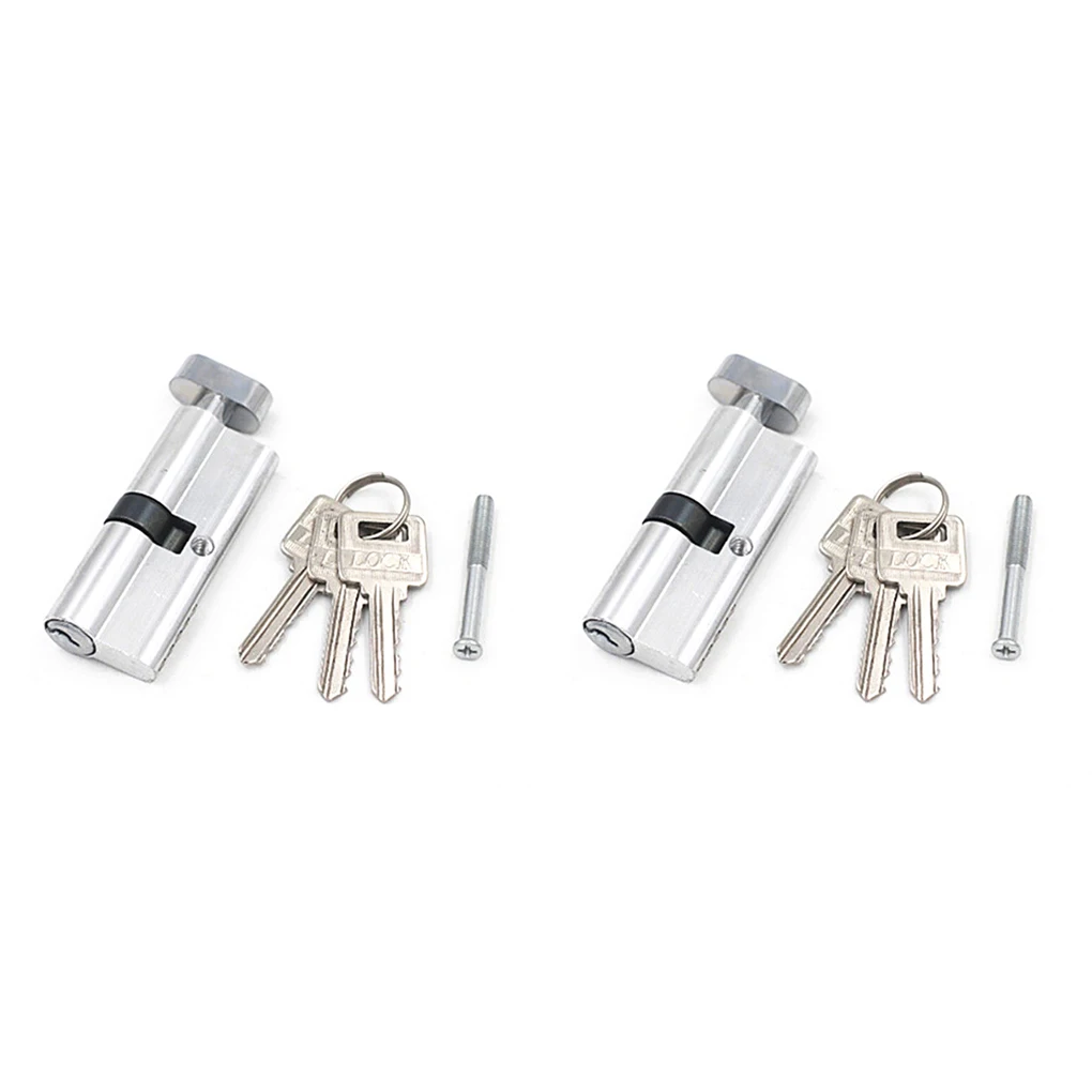 Euro Cylinder Door Lock Thumb Turn | Barrel Lock Door Cylinder - 2pcs ...