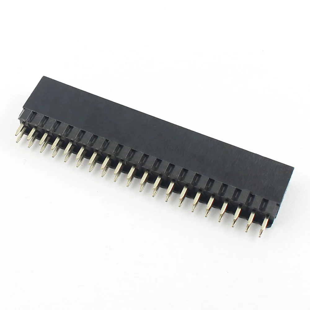 10pcs-2-54mm-Pitch-2x20-PC104-40-Pin-Female-Double-Row-Straight-Header ...