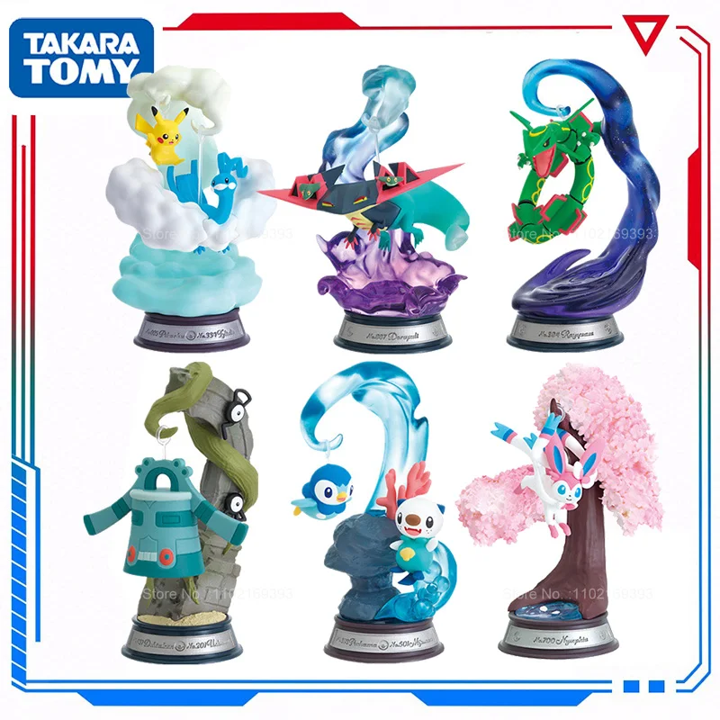 Original-Pokemon-Figure-Piplup-Oshawott-Sylveon-Pikachu-Altaria ...