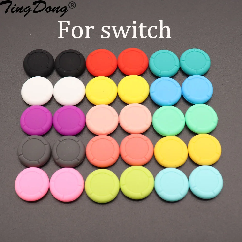 2PCS-Silicone-Rubber-Protective-Skin-Joystick-Grip-Grips-Cap-for ...