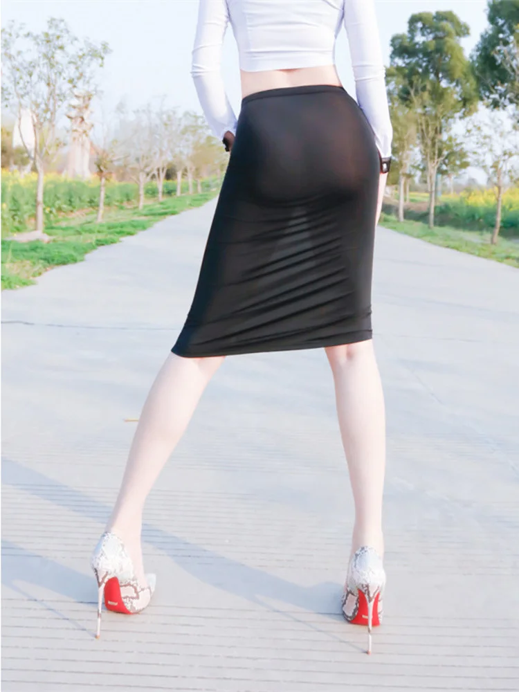 Zijde-Zoete-Ijs-Transparante-Mesh-Dunne-Sexy-Thuis-A-lijn-Rok-Hippe ...