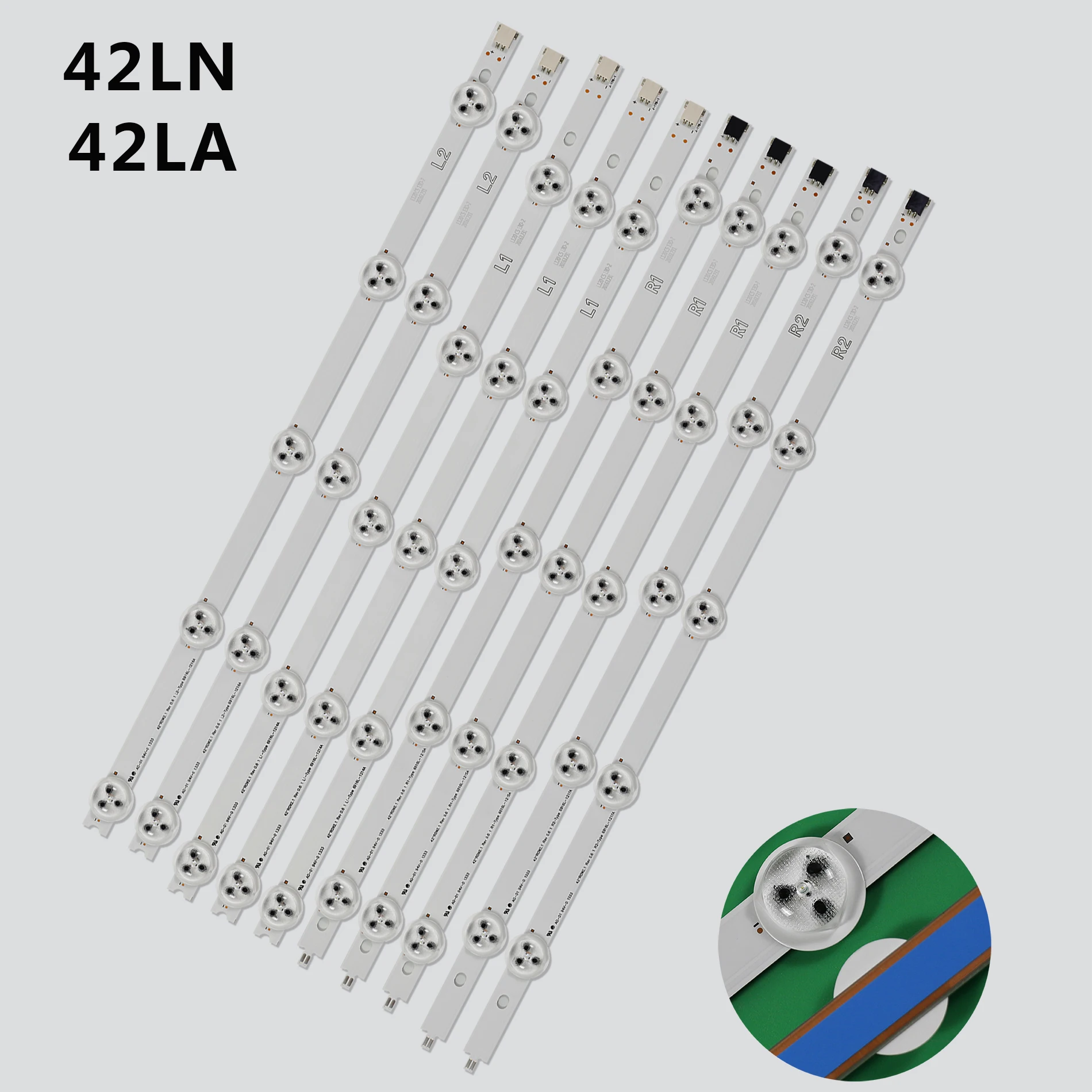 LED-Backlight-strip-For-LG-42LN540V-42LN613V-42LA620V-LC420DUE-42LN575S ...
