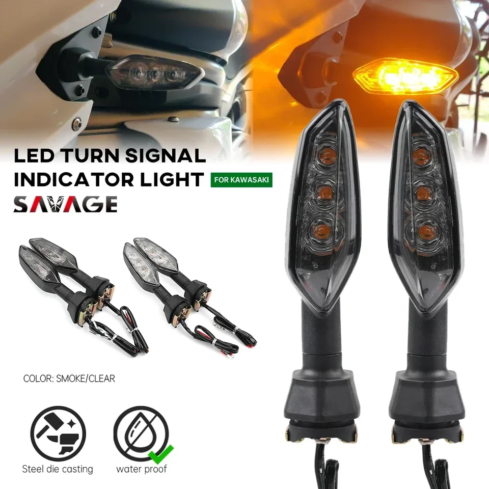 Direct Fit Motorcycle Indicators Reckkiiaotu Motorcycle Turn Signals ...