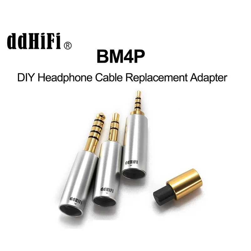 DD-ddHiFi-BM4P-DIY-Headphone-Cable-Replacement-Adapter-with-3-Plugs ...