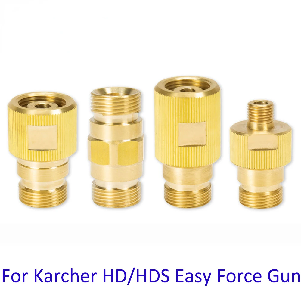 Pressure-Washer-Brass-Connector-Fitting-Car-Washer-Adapter-Connection ...