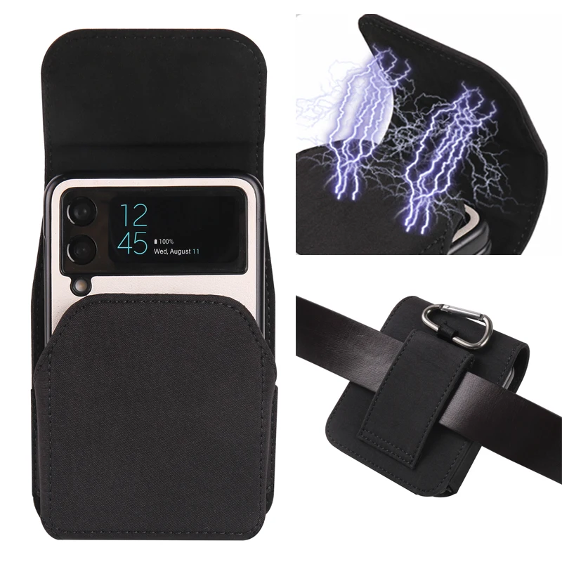 Funda de teléfono para Samsung Z Flip 5 Moto Razr 40, funda de tela de ...