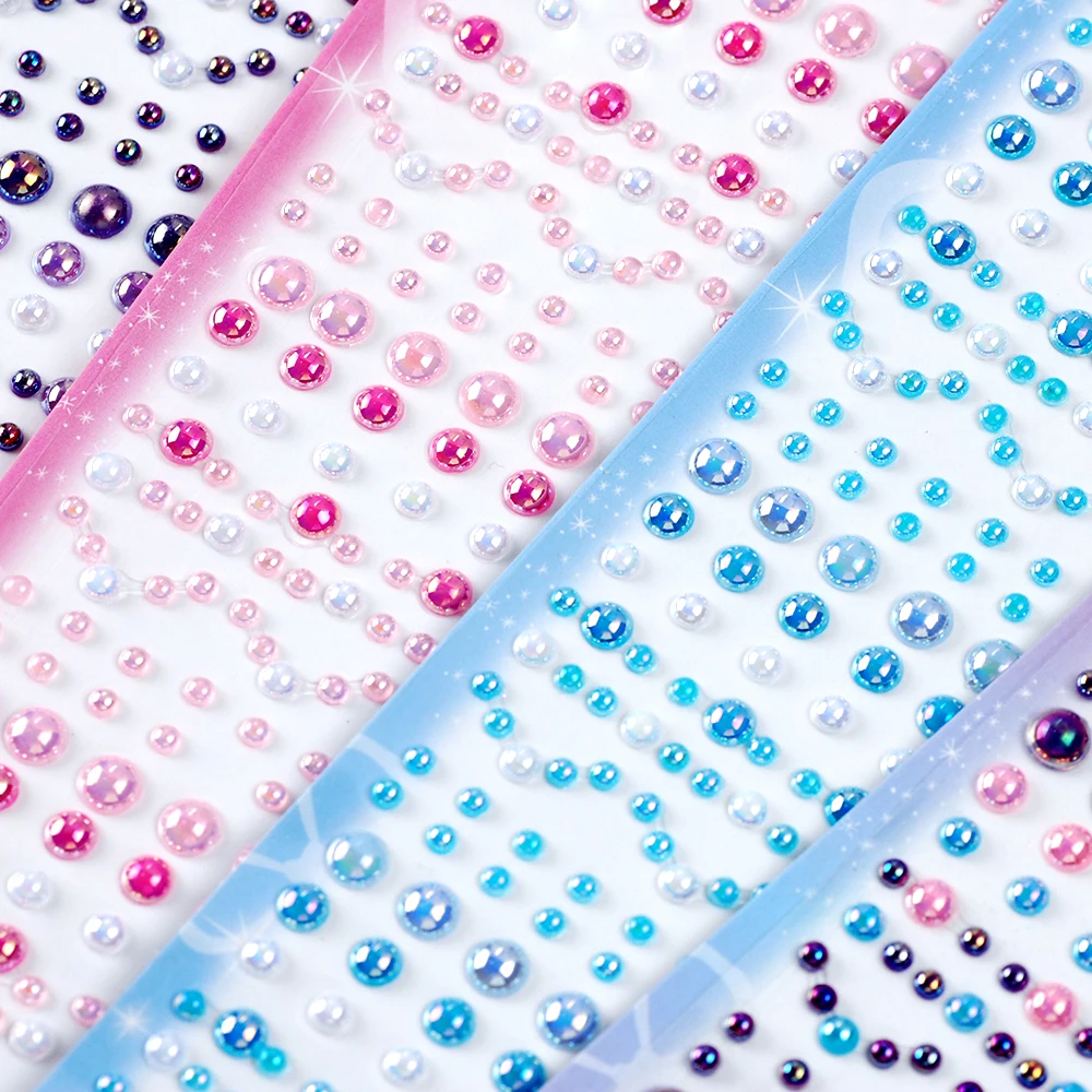 3D-Mixed-Color-Pearl-Sticker-3MM4MM5MM6MM-Self-adhesive-Acrylic ...