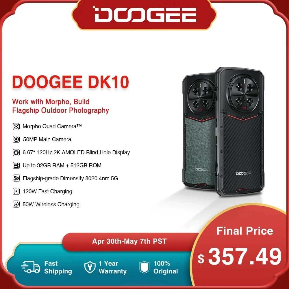 World-Premiere-DOOGEE-DK-10-5G-Dimensity-8020-Morpho-Quad-Camera-50MP ...