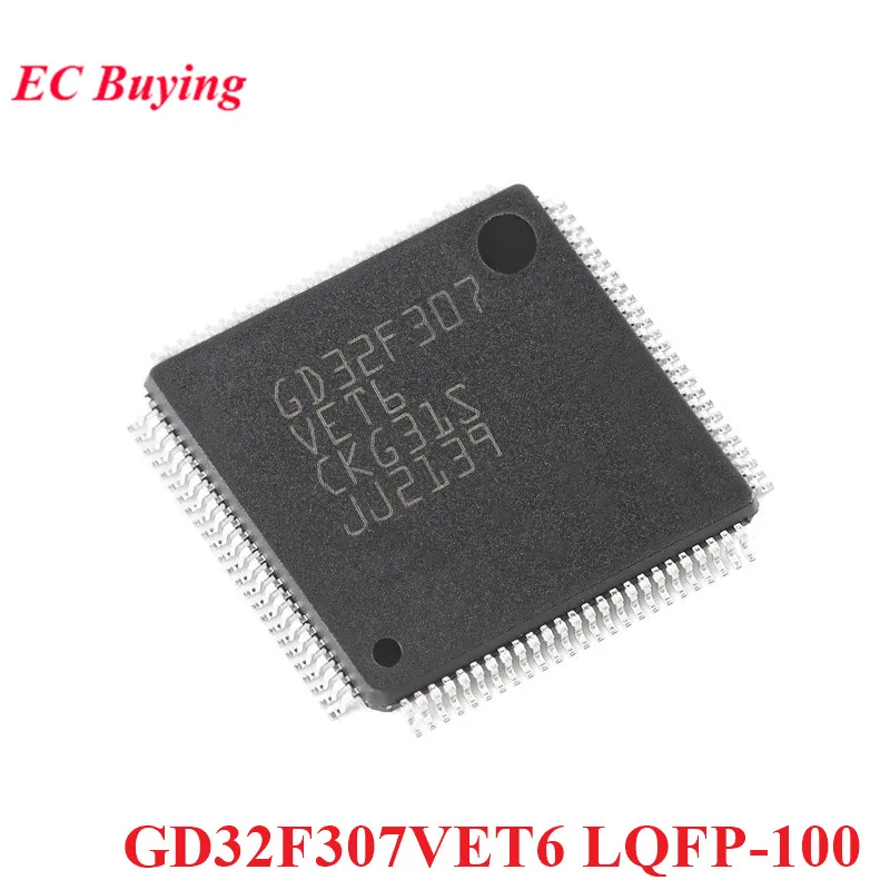 GD32F307VET6 LQFP 100 GD32F307 32F307VET6 LQFP100 Cortex M4 32 bit Microcontroller MCU IC ...