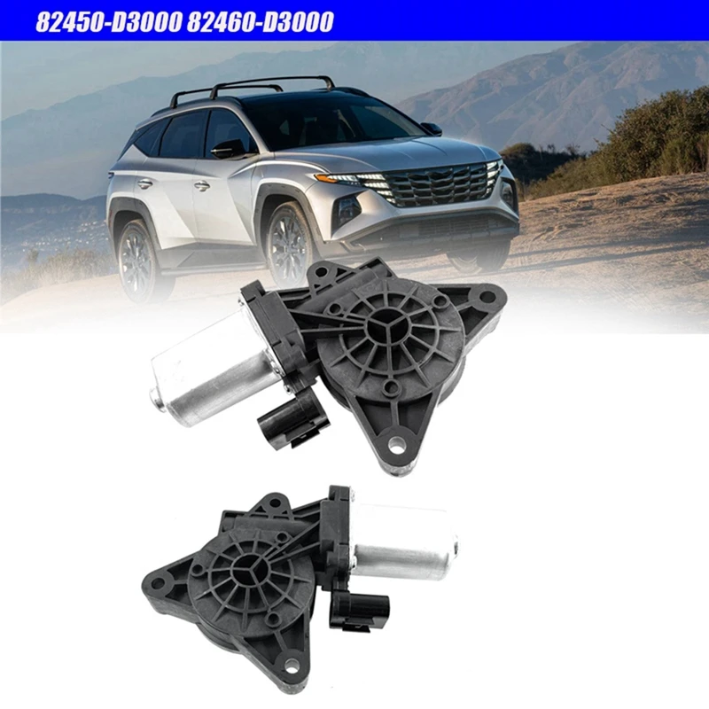 1Pair-Car-Door-Electric-Window-Motor-Assembly-82450-D3000-82460-D3000 ...
