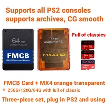 Higher Compatibility MX4SIO SIO2SD SD TF Card Adapter for All PS2 ...