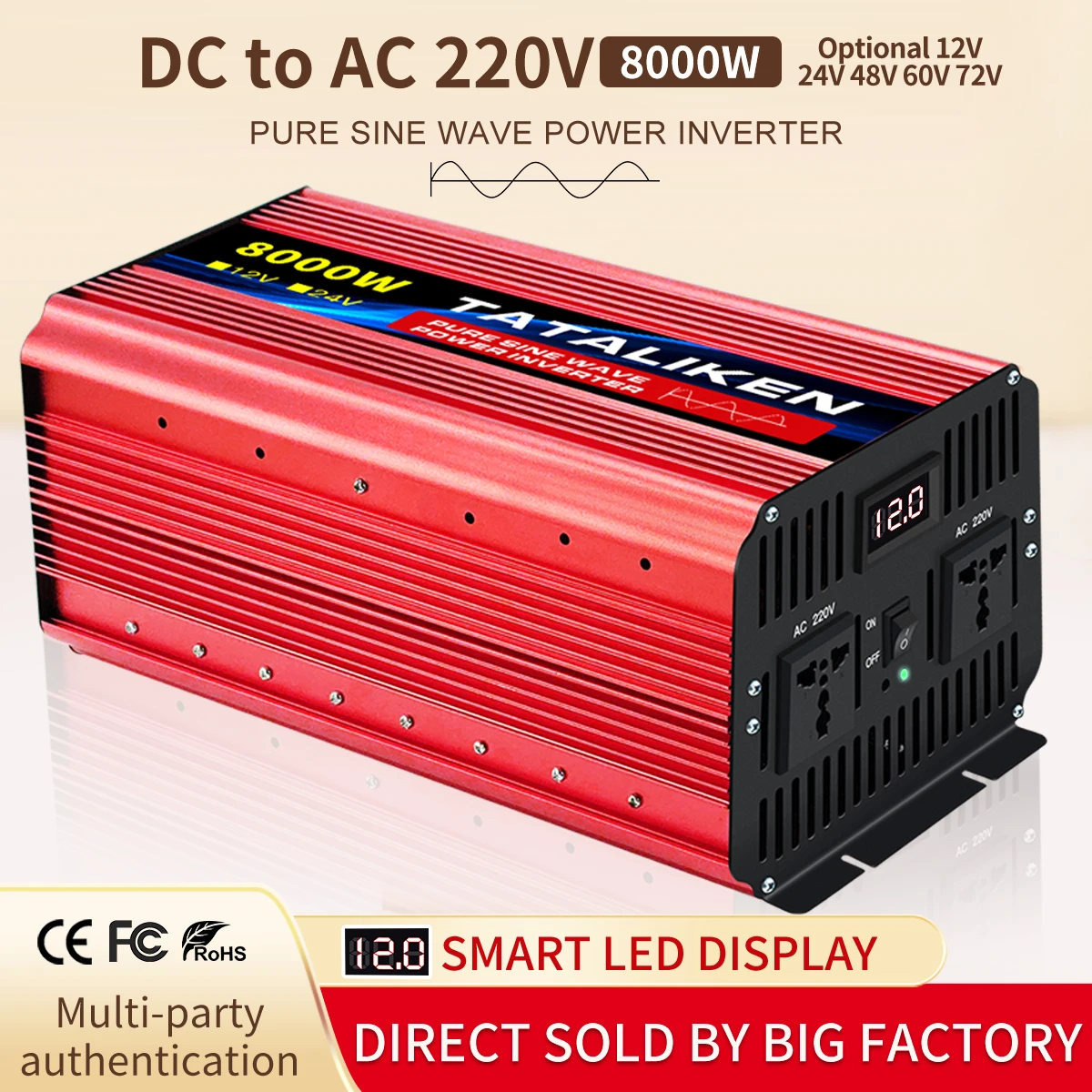 Car-Transformer-Inverter-DC72V-5000W-6000W-7000W-8000W-High-Power-50HZ ...