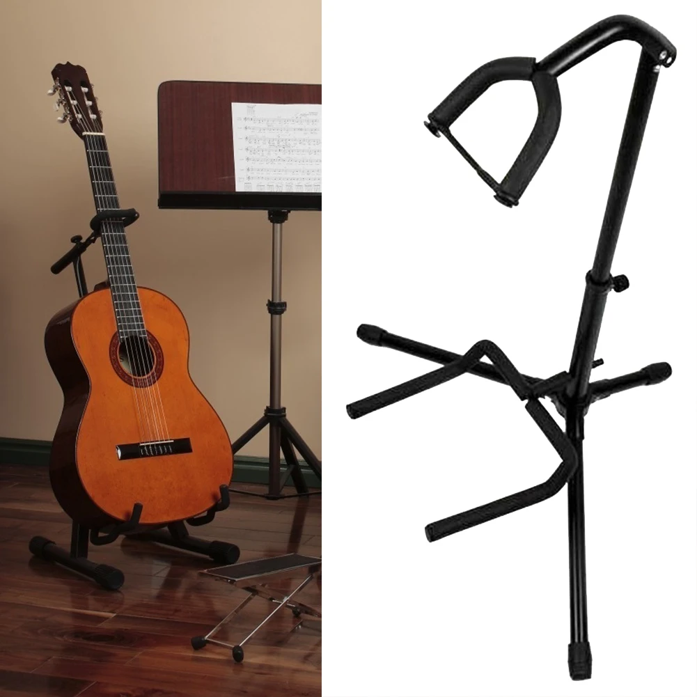 Hot-Sale-Guitar-Stand-Delicate-Design-Folk-Guitar-Holder-Portable-Lute ...